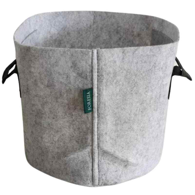 不織布プランター ベランダ栽培 不織布ポット 植木鉢 軽い 割れない 家庭菜園 栽培袋 布袋 布鉢 FORESIA✅【植物の育ちが良い】布製だから通気性、透水性が良い側面・底面全体から水がしみだして、根腐れの心配がありません。底に穴を開ける...
