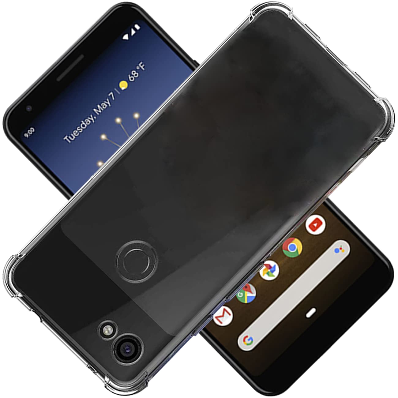・対応機種:Google Pixel 3a XL ・耐衝撃性能:2mの高さからの落下試験クリア、四隅の耐衝撃性は通常ケースの5倍 ・カメラレンズ保護:レンズより0.5mm高く設計 ・液晶画面保護:画面より0.8mm高く設計 ・素材:ポリカー...