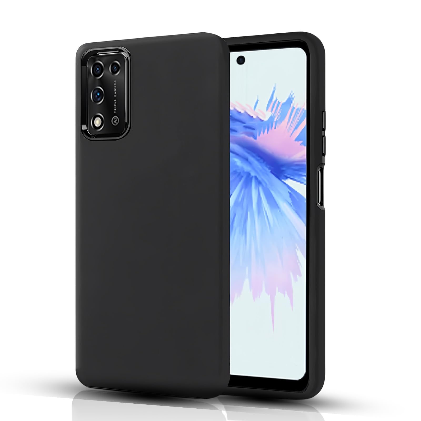 ・対応機種:ZTE Libero 5G ii ・素材:TPU ・液晶画面との段差:1.2mm ・カメラレンズとの段差:1.5mm ・機能:ワイヤレス充電対応 ・付加機能:ストラップホール付き
