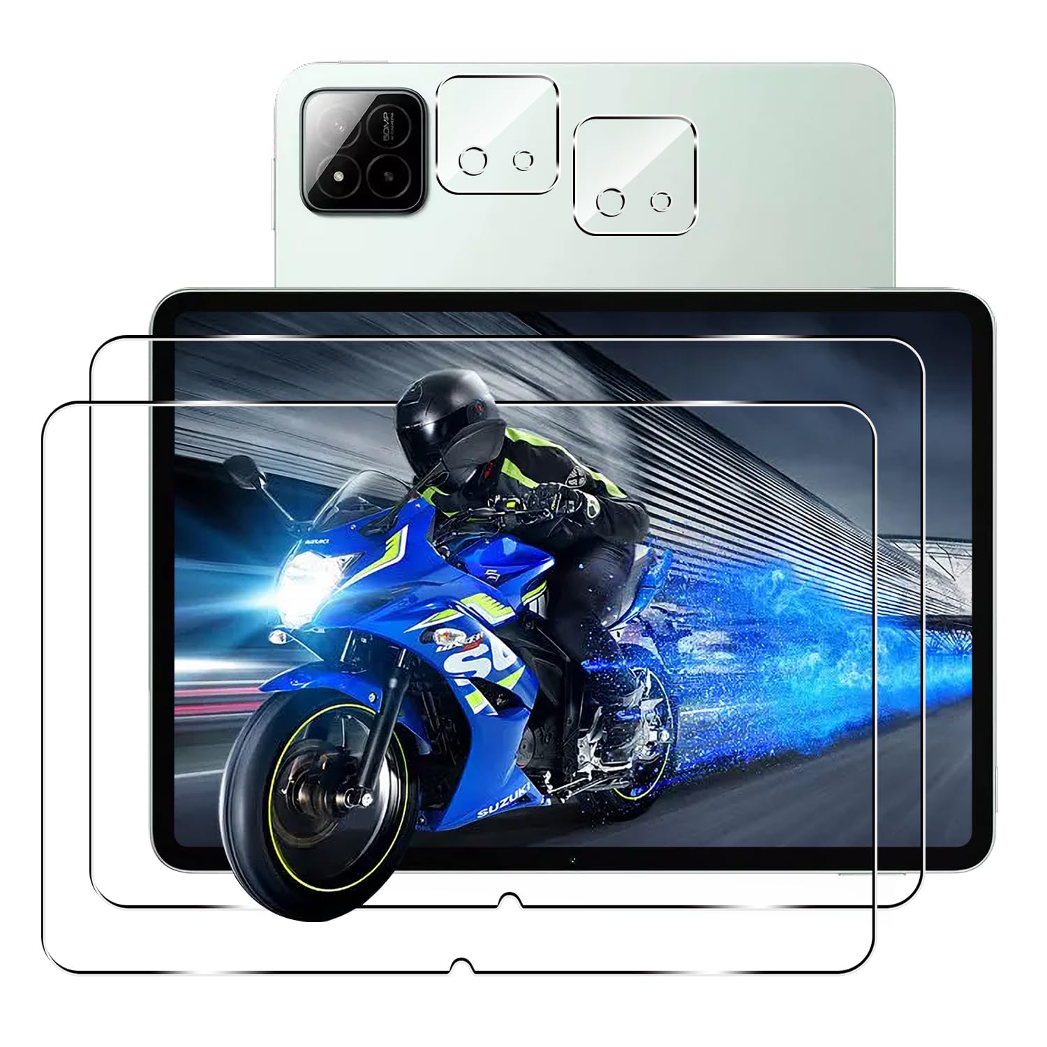 ・対応機種:Xiaomi Pad 7/7 Pro (11.2インチ) ・セット内容:画面用強化ガラスフィルム2枚、レンズ保護フィルム2枚 ・素材:日本製旭硝子 ・硬度:9H ・厚さ:0.3mm ・エッジ加工:2.5Dラウンドエッジ加工 ・機...