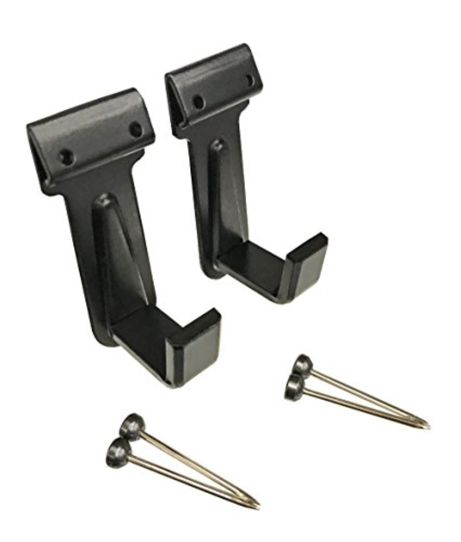 ・カラー:黒色 ・素材:鉄 ・仕上げ:塗装仕上げ ・入り数:1組 ・受け幅:20mm