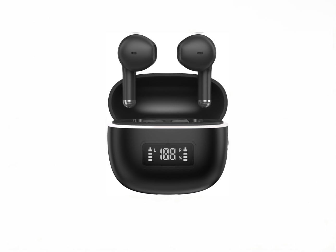 ・防水性能:IPX7 ・再生時間:最大60時間(イヤホン単体で6時間) ・Bluetooth規格:6.0+EDR ・重量:イヤホン約4g、充電ケース約60.8g ・ドライバー:10mmダイナミックドライバー ・ノイズ低減:40dB(特定の低...