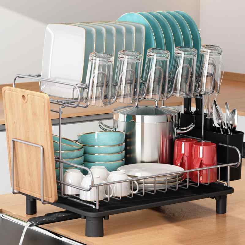 MAJALiS 水切りラック 食器らっく 食器置き 皿立て 水切りかご
