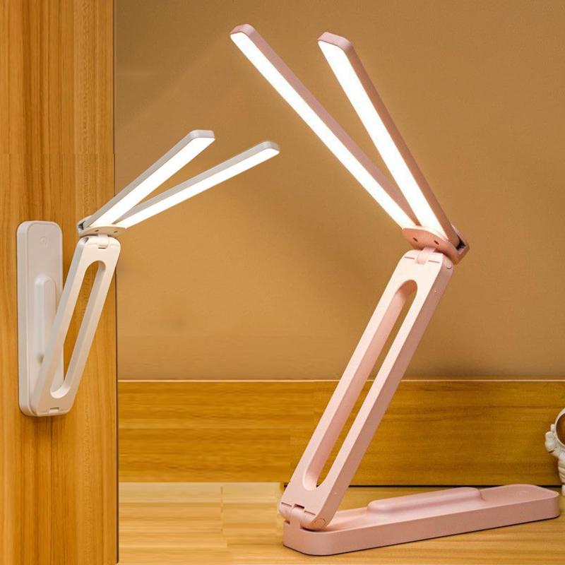 SEKIDAR 折り畳み デスクライト 充電式 コードレス 読書ライト 3色調整 4000mAh 目に優しい LEDライト 寝室/仕事/旅行用