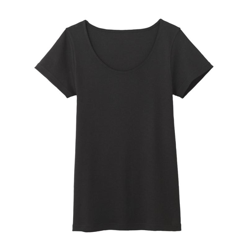 [グンゼ] インナーシャツ CFA さわやか綿100% 2分袖 日本製 CB3252 レディースバスト(胸囲)M:79~87cm L:86~94cm LL:93~101cm[原産国]:日本製[素材]:綿100%(コットンUSA使用)「シンプ...