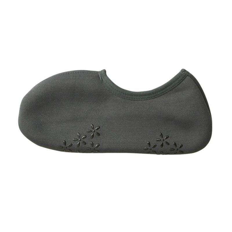 丸和貿易 あったかグッズ グレー 21~25cm ぽかぽかそっくす ショート 2003924-03