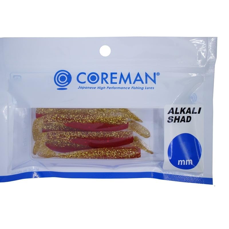 ・入数:8本 ・全長:55mm (約2.2インチ) ・カラー:#057 アカキン ・主な対応魚種:シーバス、デカメバル、デカアジなど