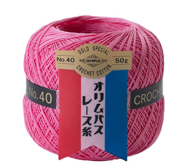 ・素材:綿100% (最高級エジプト綿) ・対応針:レース針6~8号 ・長さ:約445m ・重量:50g