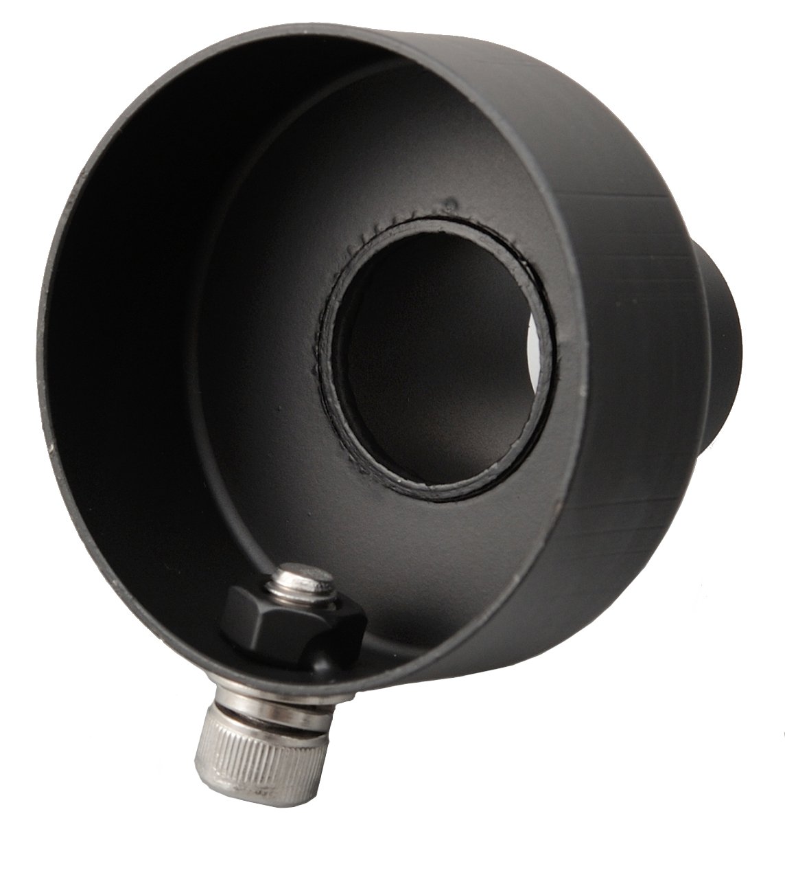 ・対応マフラー内径:φ51mm ・素材:スチール製黒塗装仕上げ ・付属品:固定ボルト(M6×12L) ・全長:50.5mm ・商品外径:φ42.5mm ・商品内径:φ19.8mm
