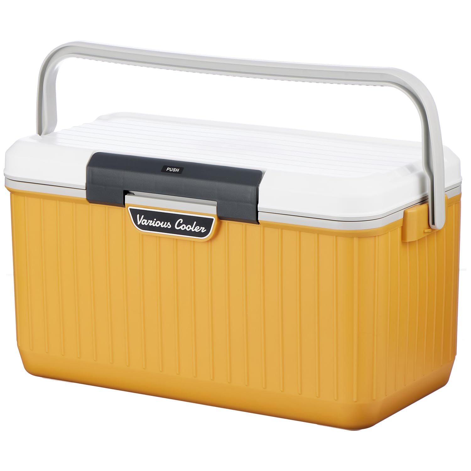・製品サイズ:幅59.8×奥行33.4×高さ32cm ・製品内寸:[底部]幅47.5×奥行21.5×高さ22.5cm、[上部]幅48.5×奥行22×高さ22.5cm ・最大容量:24L ・収納目安:[500mlPET縦置き]21本、[1.5...