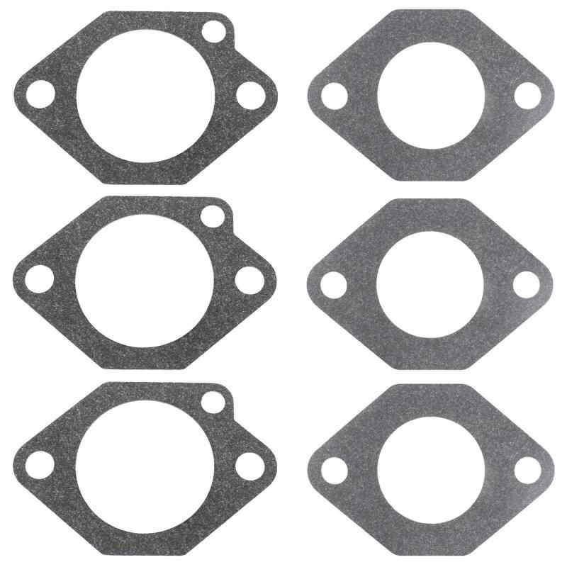 QAZAKY キャブレターベースガスケット 6 個パック Kawasaki FE290 FE350 エンジンゴルフカートガスクラブカー DS 先行ターフキャリーオール工業用カートキャブ 1016438 1016439 1016440 101...