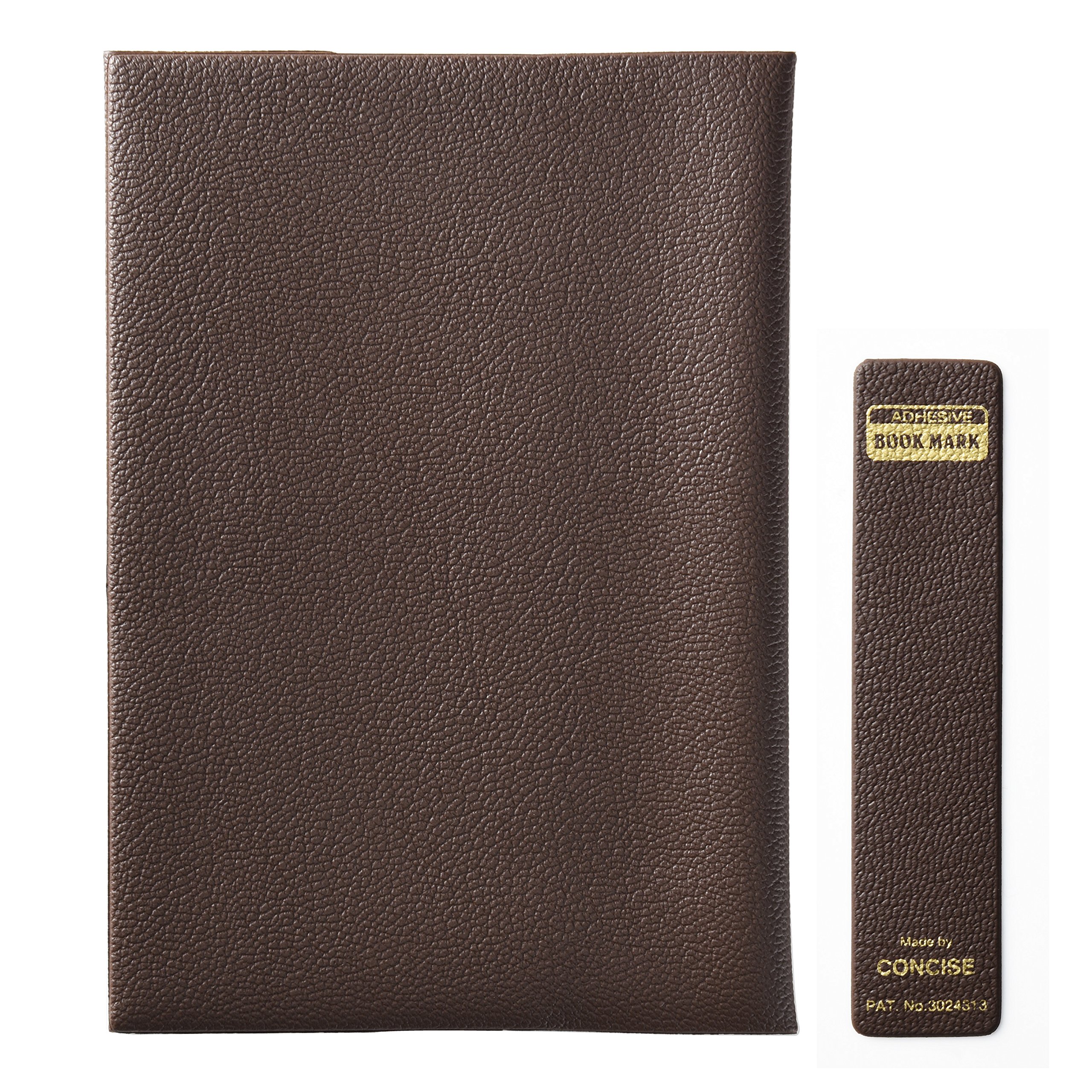 ・製品サイズ:22.5×40.3cm ・内寸サイズ:22.1×35cm ・収納目安:A5判上製本ハードカバー(約21.7×15.6cm 本の厚さ3cmまで) ・素材:合皮(発泡PVC) ・付属品:貼ってはがせるくっつきしおり(サイズ11×2...