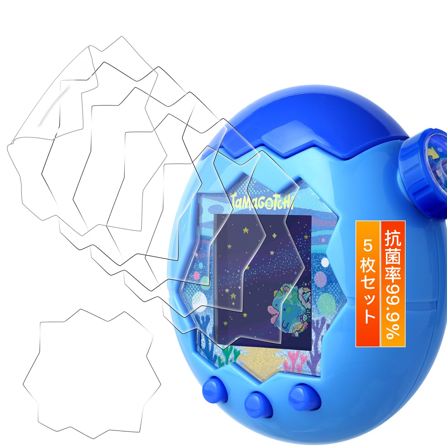 ・枚数:5枚セット ・抗菌率:99.9% ・素材:柔軟なTPU ・厚さ:0.26mm