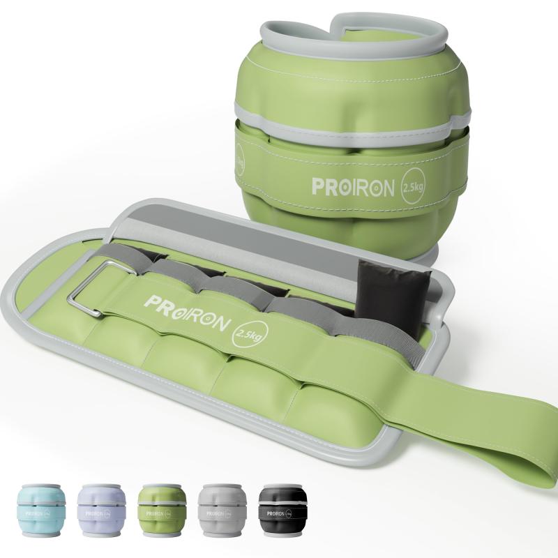 PROIRON アジャスタブル・リスト/アンクル・ウエイト-2.5kg×2PROIRON アジャスタブル・リスト/アンクル・ウエイト-2.5kg×2