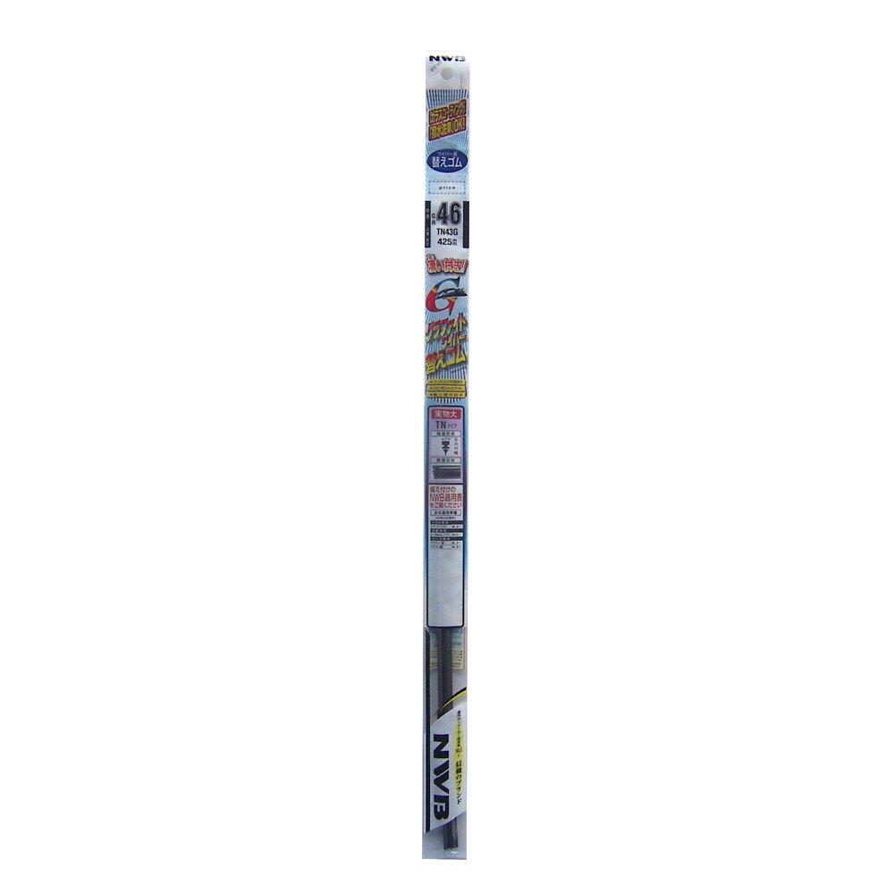 ・品番:TN43G ・サイズ:425mm ・フィットタイプ:車種専用フィット ・取り付けタイプ:ピンチタブ