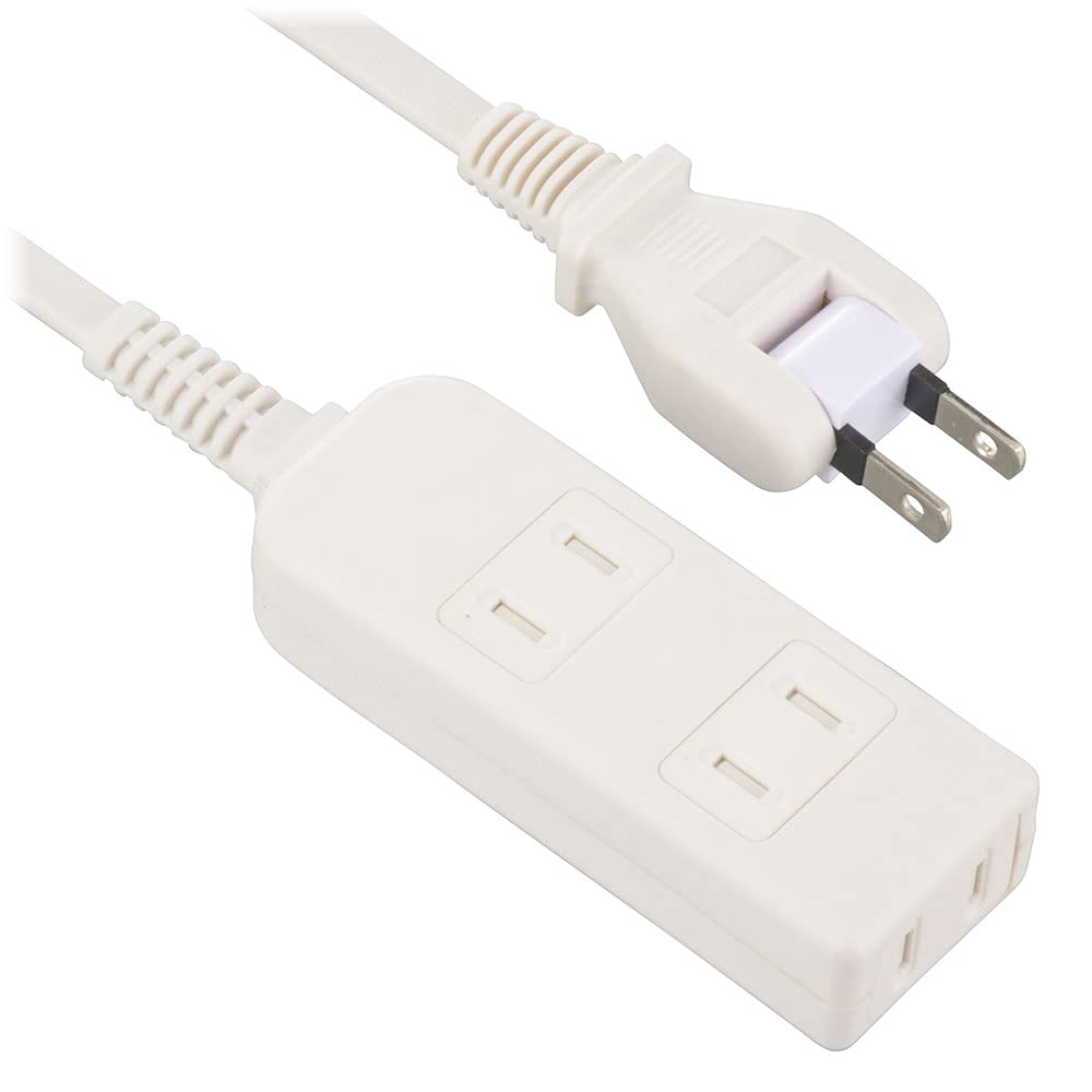 ・本体素材:PBT樹脂 ・最大消費電力:合計1500W ・コンセント数:3個口 ・プラグ形状:フリープラグ ・コード長:10m ・本体カラー:ホワイト