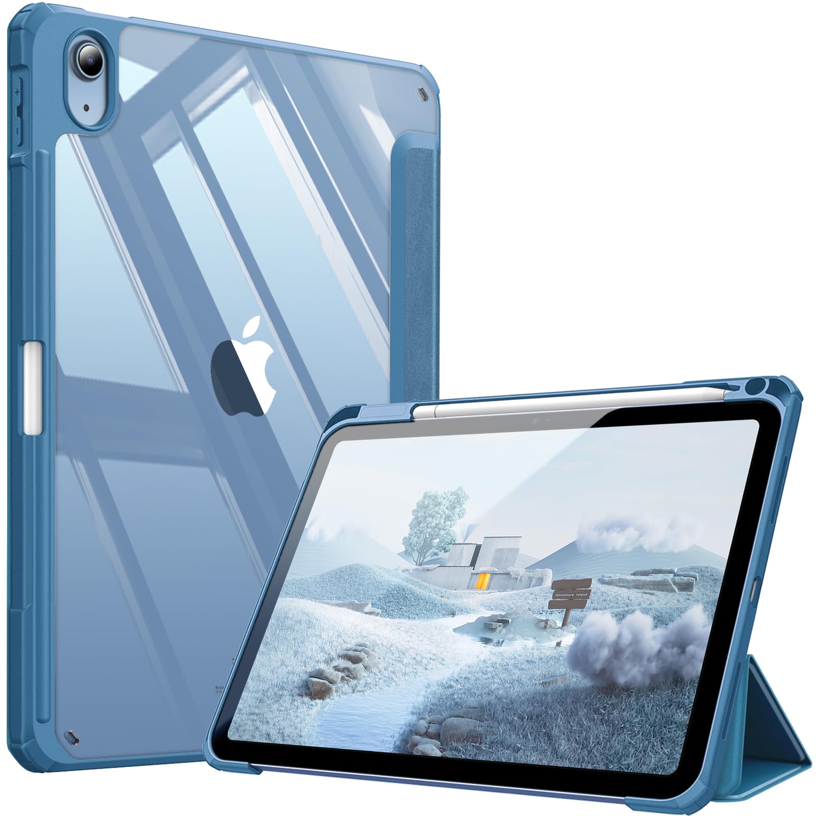 ・対応機種:iPad 第11世代 (2025) 11インチ / 第10世代 (2022) 10.9インチ ・表面素材:PUレザー ・バックカバー素材:ポリカーボネート ・バックカバー枠素材:TPU ・内部素材:マイクロファイバー ・機能:A...