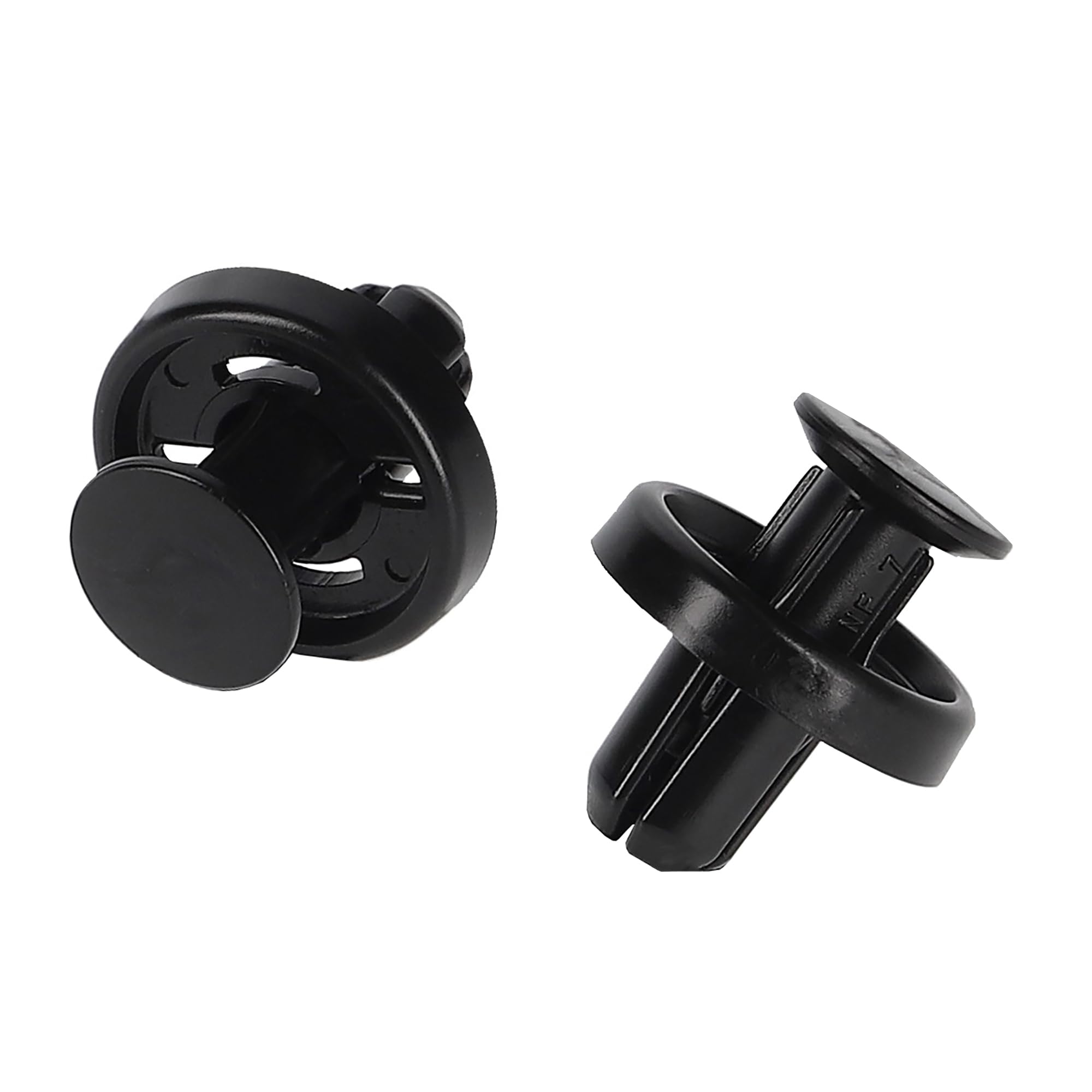 ・適合メーカー:スバル ・使用箇所例:フロントフェンダー・フロントグリル ・サイズ:φ18.0×10.0mm ・適合穴径:φ8.0 ・適合板厚:2.5~5.0mm ・適合純正品番:909140065 ・入数:5個