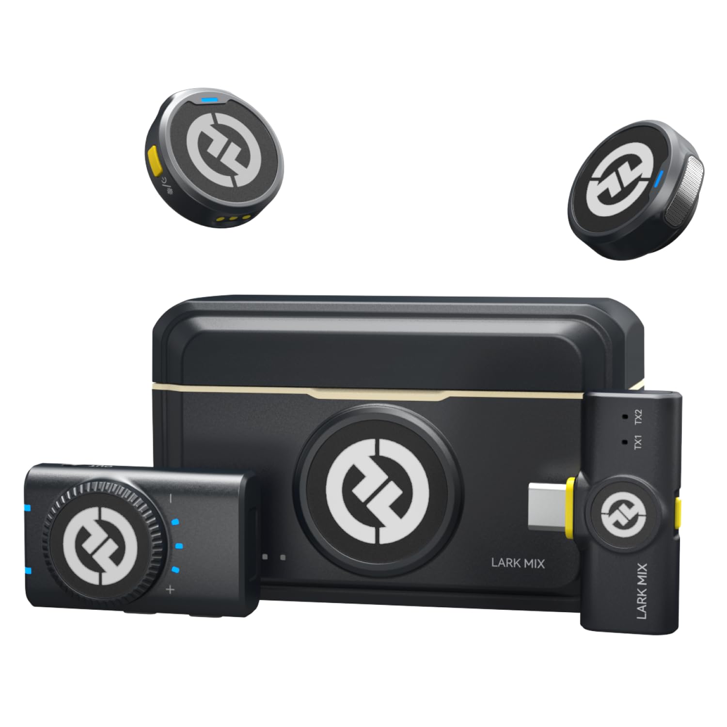 ・重量:9g ・サンプリングレート:48Khz/24Bit ・信号対雑音比(SNR):70dB ・最大音圧レベル(SPL):115dB ・伝送距離:最大300m(見通し距離) ・連続使用時間:単回10時間(ENCオフ時) ・バッテリー持続時...
