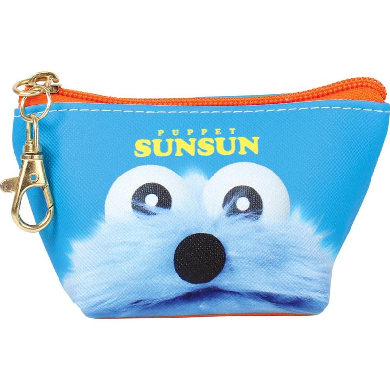 ティーズファクトリー T'S FACTORY ポーチ パペットスンスン 三角ミニポーチ アップ