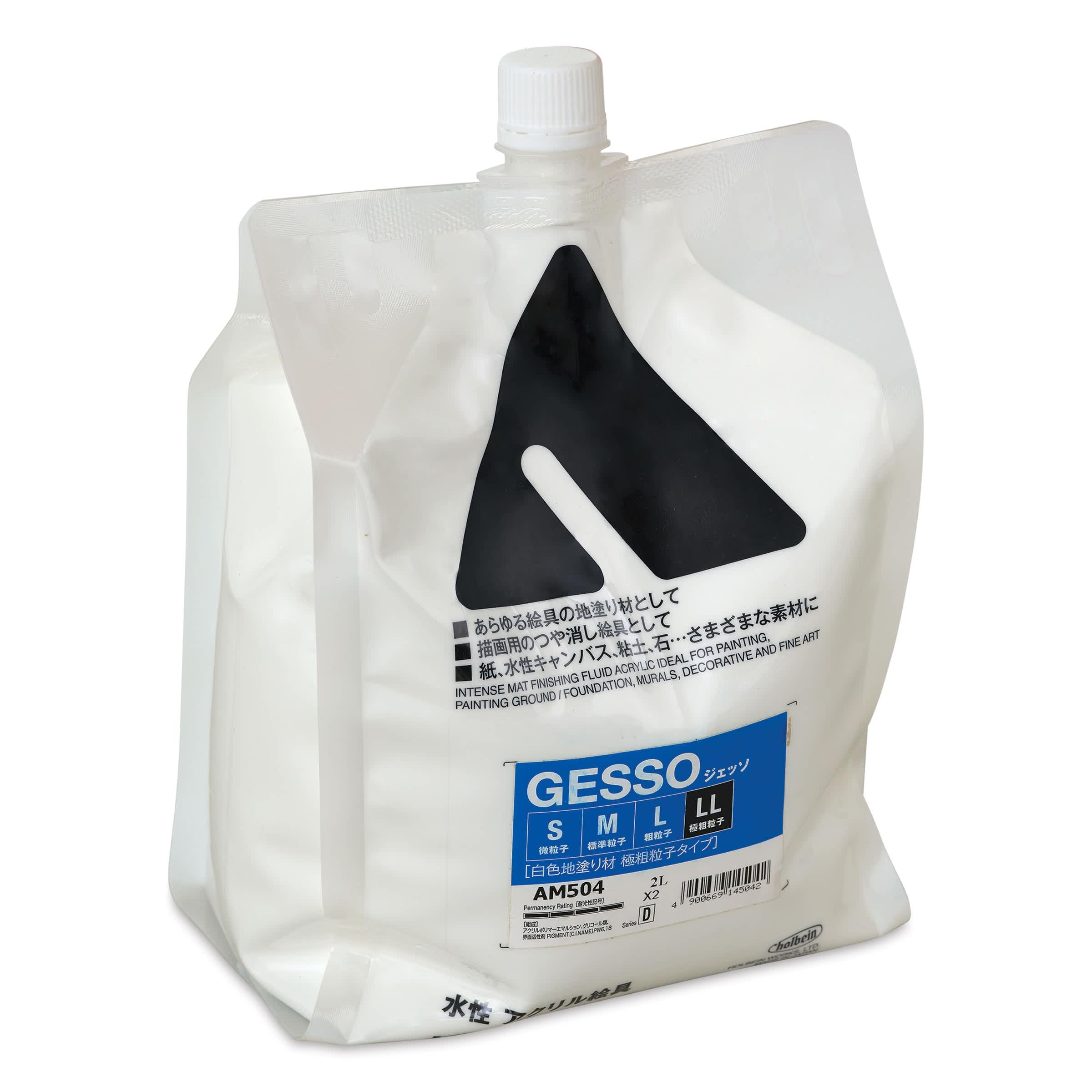・商品名:アクリリックメディウム AM504 ジェッソ LL ・容量:2000ml ・タイプ:白色地塗り材 極粗粒子タイプ ・梱包サイズ:22.0×12.0×17.0(cm)