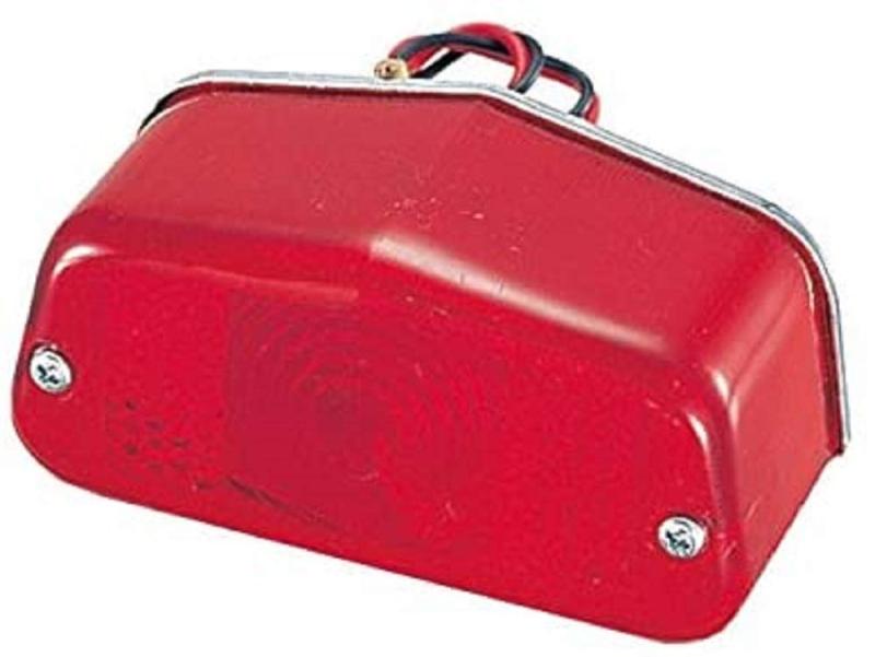 キタコ(KITACO) テールランプ ルーカス 汎用 801-0500000汎用補修用、オプションテールレンズ赤色レンズ車両のスタイルに合わせたランプをお選び下さい。テール球は付属していませんので車両に合わせたV数、W数のテール球を別途お買...