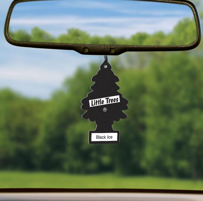 Little Trees 吊下げ式 芳香剤 エアーフレッシュナー ブラックアイス 6枚入商品サイズ (幅×奥行×高さ) :70x1.5x117mm原産国:アメリカ合衆国内容量:54g