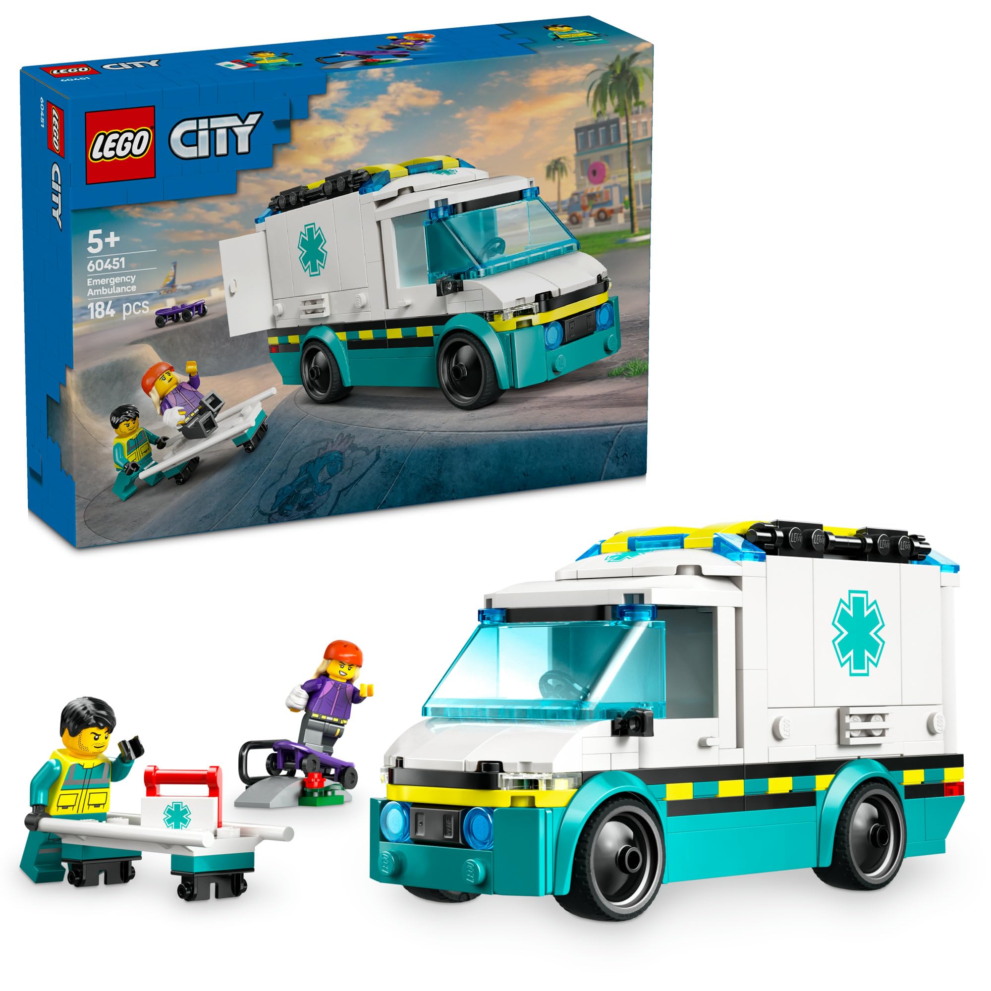 ・対象年齢:5才以上 ・サイズ:きゅうきゅう車 (高さ7cm×長さ14cm×幅6cm) ・ピース数:184