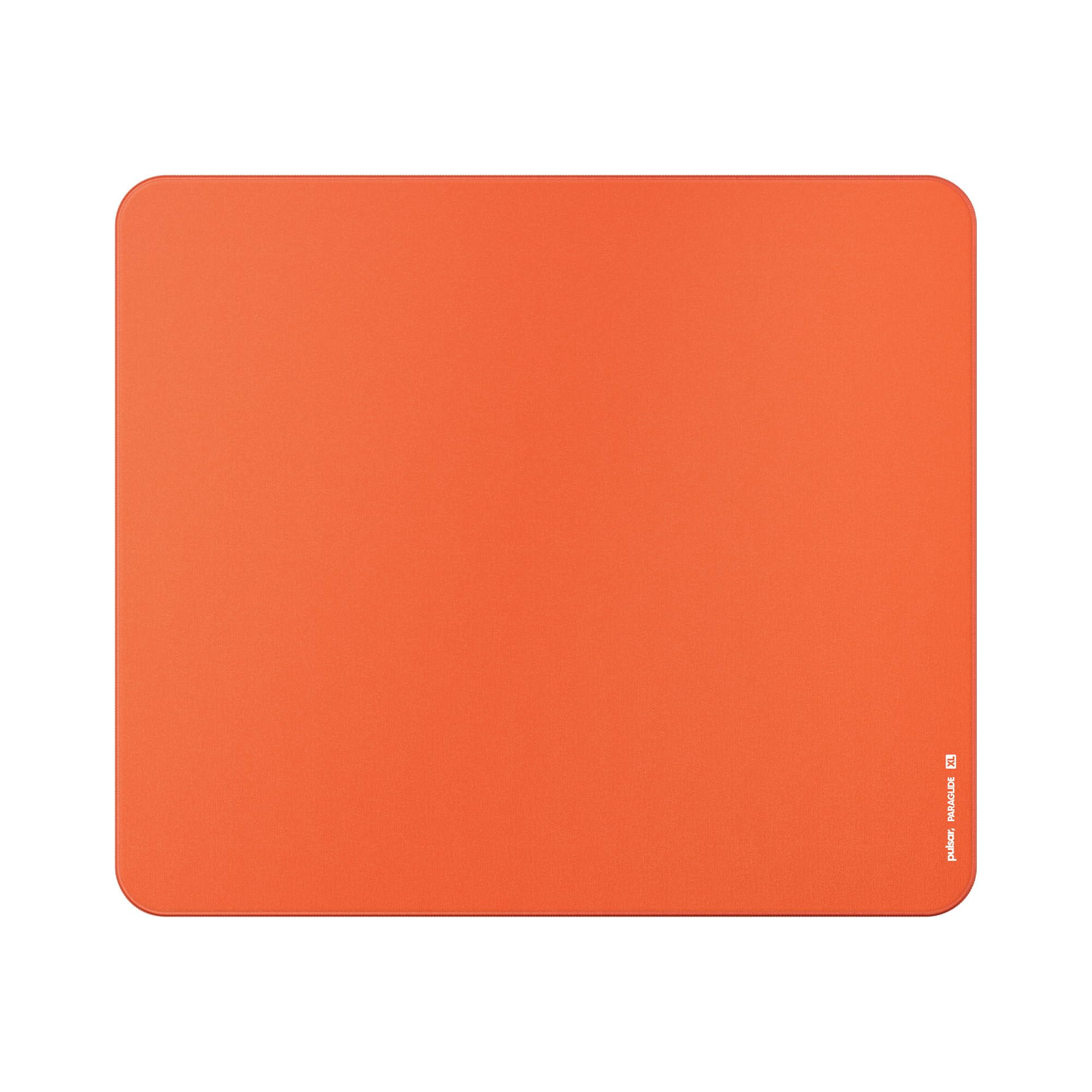 ・サイズ:XL (49cm × 42cm × 4mm) ・カラー:Orange ・エッジ加工:マイクロステッチ(360度ほつれ止め) ・素材:天然ラバー ・機能:アンチスリップ(滑り止め) ・操作感:中程度のスピード、優れたストッピングパワー