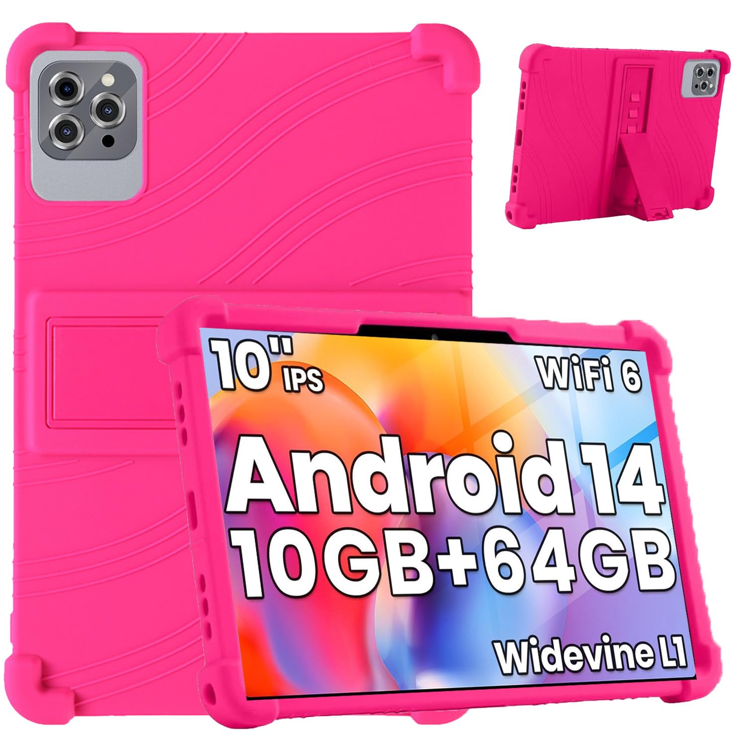 ・対応機種:BMAX I10 Plus ・サイズ:10.1インチ ・素材:PC、シリコン ・構造:三重構造 ・機能:横スタンド機能(角度調整可能)