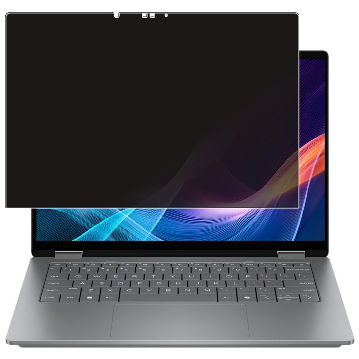 ・対応サイズ:14インチ ・対応機種:HP OmniBook X Flip 14-fk 14-fm 2025年モデル (14-fk0000シリーズ、14-fm0000シリーズ) ・視野角:60度(上下左右4方向) ・透過率:62% ・加工:...