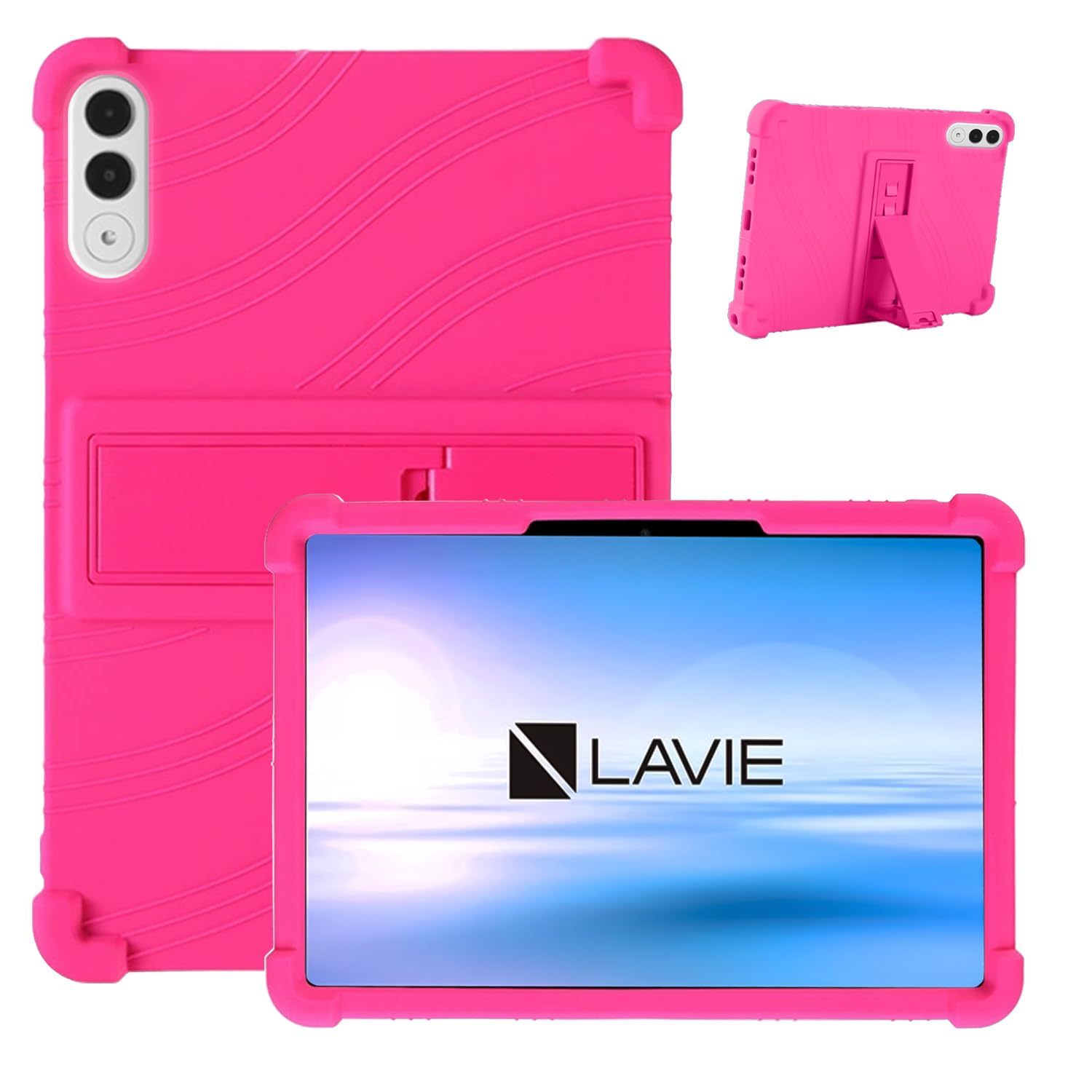 ・対応機種:NEC LAVIE Tab EX TX117LAS(TAB11/301)、Lenovo Yoga Tab ZAG60177JP、Xiaoxin Pad Pro GT ・サイズ:11.1インチ ・素材:PC、ソフトシリコン ・構造...