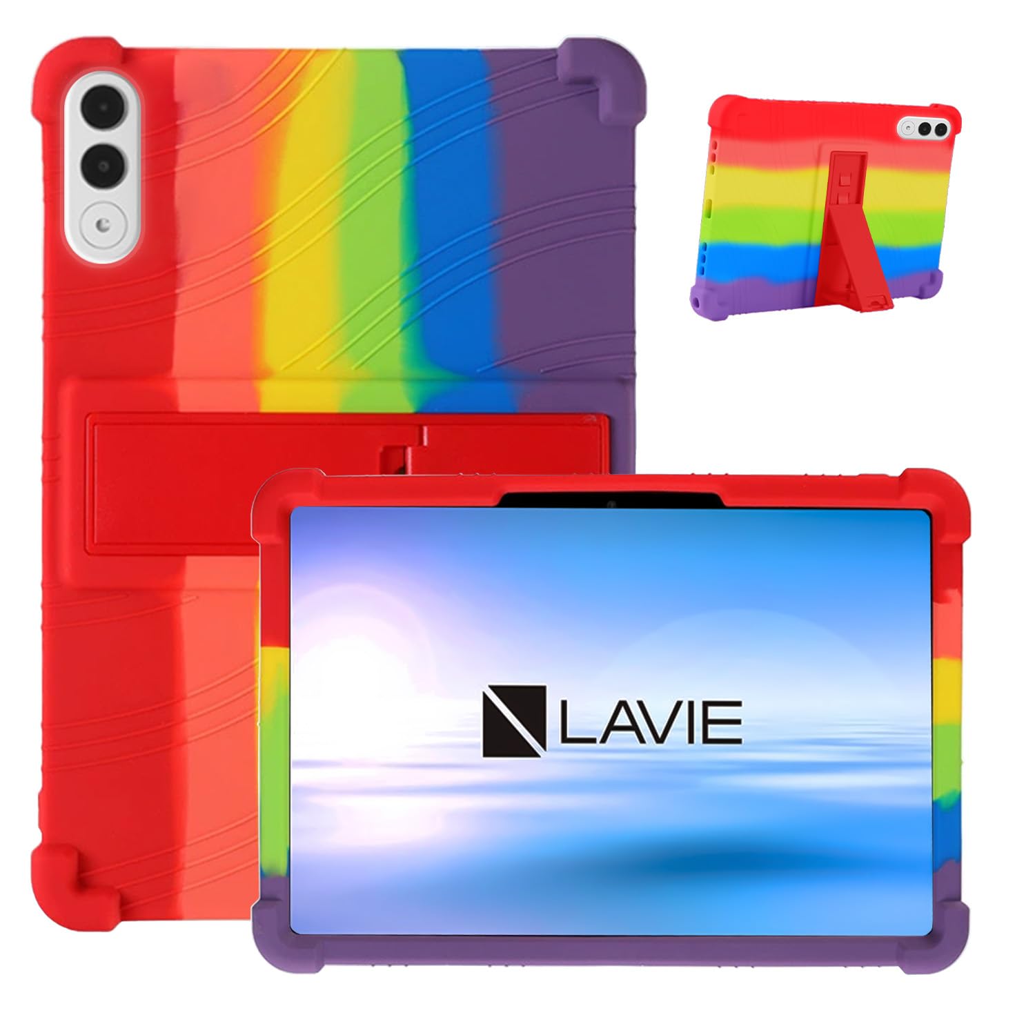 ・対応機種:NEC LAVIE Tab EX TX117LAS(TAB11/301)、Lenovo Yoga Tab ZAG60177JP、Xiaoxin Pad Pro GT ・サイズ:11.1インチ ・素材:PC、ソフトシリコン ・構造...