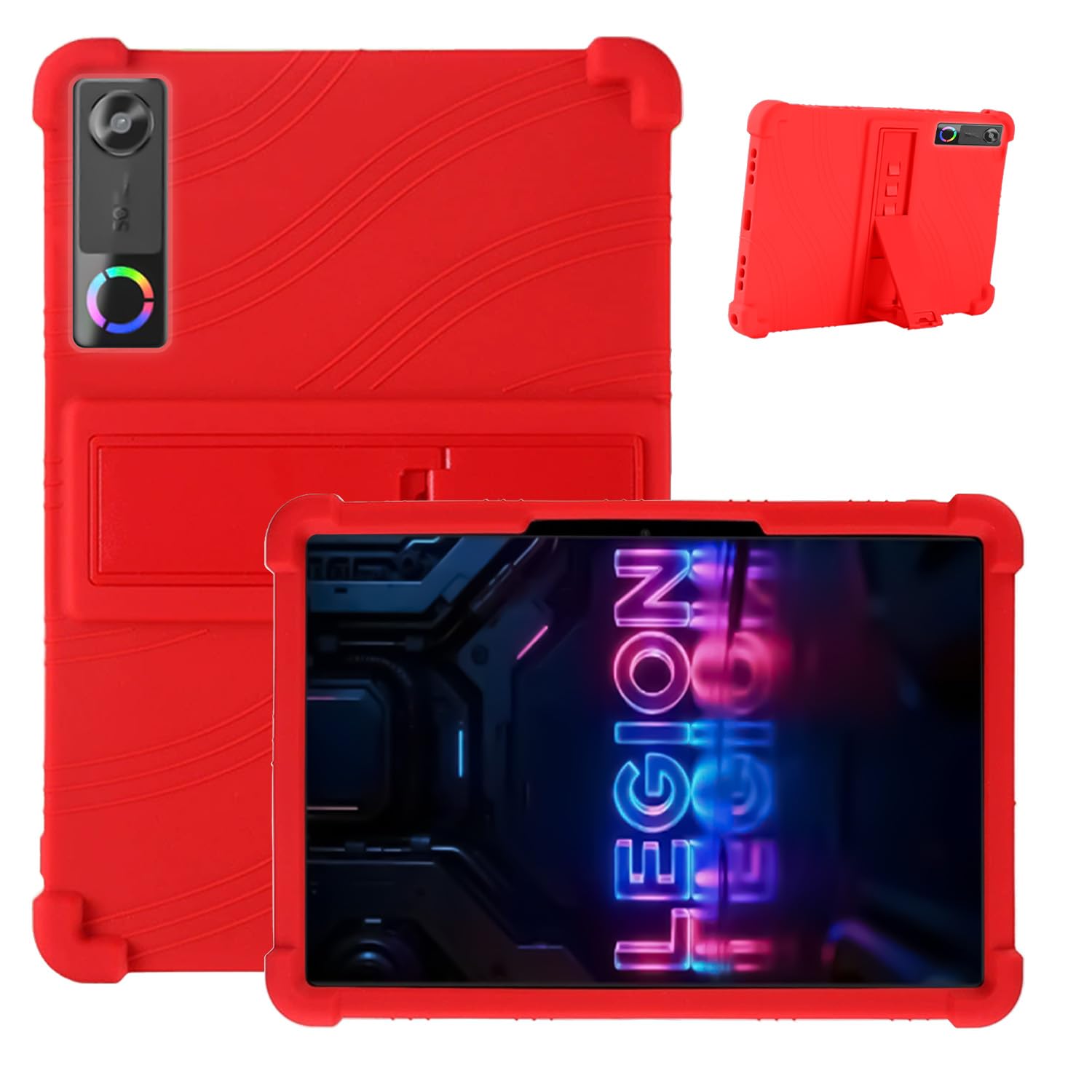 ・対応機種:Legion Tab (8.8”, 5) / Lenovo LEGION Tab Y700 Gen 5 ・素材:PC、ソフトシリコン ・構造:三重構造 ・機能:横スタンド機能、角度調整可能、360°全面保護