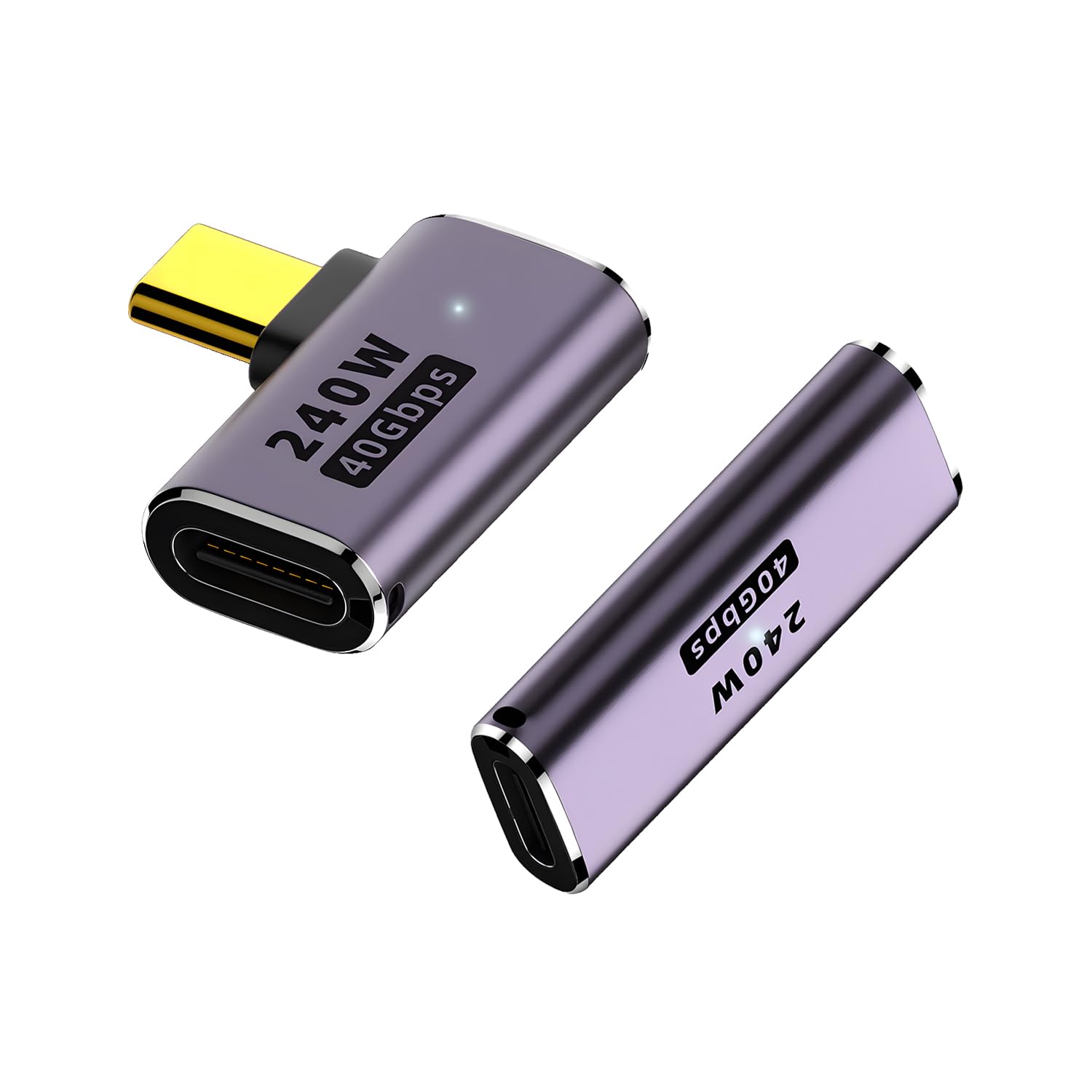 ・規格:USB4 / Thunderbolt 3 ・データ転送速度:最大40Gbps ・充電出力:最大240W / 5A ・映像出力:8K@60Hz (4K@60Hz互換) ・素材:アルミニウム合金 ・機能:LEDインジケーター内蔵 ・形状...