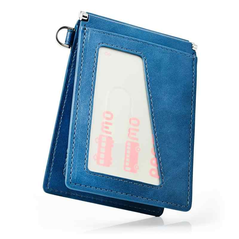 [QUARE] パスケース 定期入れ メンズ 革 両面 定期券 入れ ic カードケース 2つ折り バタフライ 大容量 薄型 収納 免許証【スリムでスマートなパスケース】 お使いのICカードや免許証、クレジットカードをスマートに整理するため...