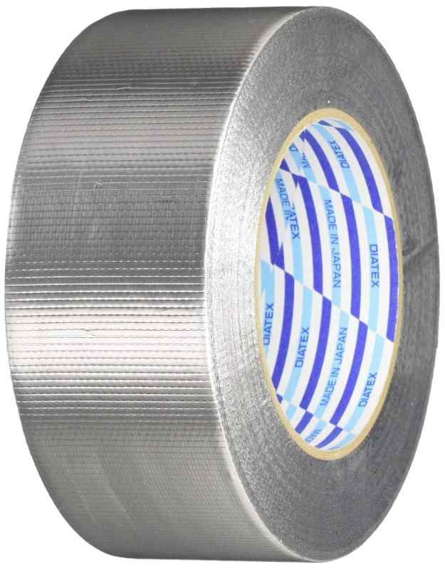 パイオラン アルミクロステープ K10AL シルバー●セパレーターがないのでゴミが低減できます。●しなやかでかつ高強度なので幅広い用途に使用できます。●冷暖房ダクト:保温・保冷パイプ被覆工事。●色:シルバー●幅(mm):50●長さ(m):5...