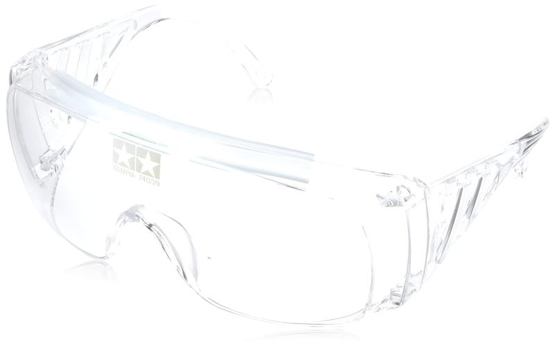 タミヤ クラフトツールシリーズ No.39 セーフティゴーグル/保護めがね 74039レンズ材質:ポリカーボネート樹脂。重量:43g