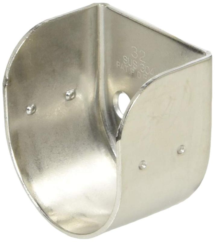 エスコ(Esco) 32mm U型ソケット(ステンレス製/2個) EA951ET-42材質…SUS304仕上…ヘアーライン適用パイプ外径…32mmサイズ(A)…35mmサイズ(B)…24.5mmサイズ(C)…32.5mmサイズ(D)…18m...