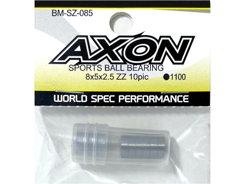 AXON SPORTS BALL BEARING 8x5x2.5 ZZ 10pic BM-SZ-085AXONスポーツボールベアリングは、アクソンクオリティのエコノミーベアリングシリーズです。多彩なサイズをラインナップし、あらゆるカテゴリー...