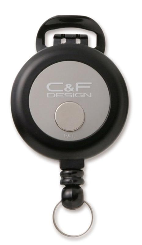 C&amp;F DesignCFA-72 フレックスピンオンリールCFA-72SVピンオンリールのセンター部分にフライをキープしておけるネオジウムマグネット(フライキャッチャー)をセットしました。フライの交換時に便利です。裏面の強力クリップ...