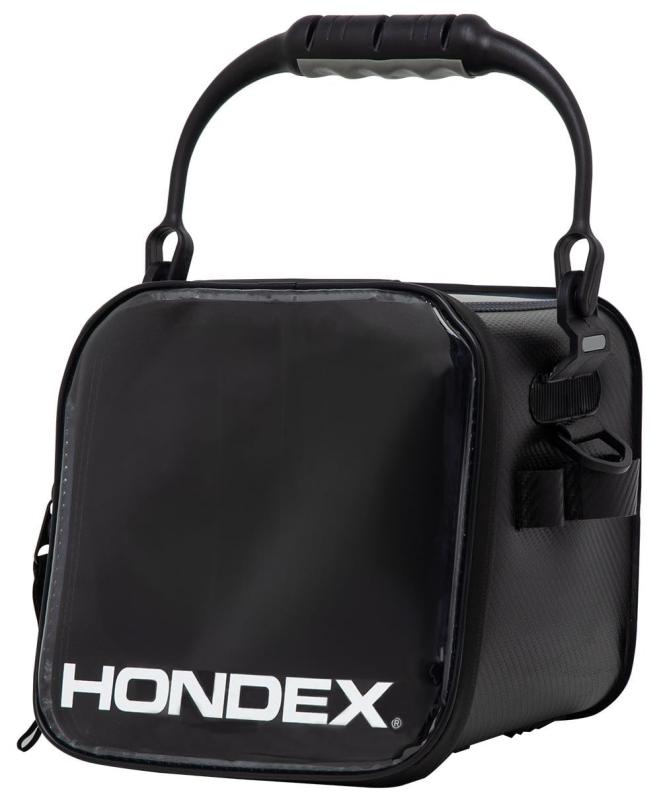 ホンデックス(HONDEX) 魚探キャリングケース GB-03サイズ 210mm×210mm×210mm / 自重: 500gカラー: ブラック素材: 表面 EVA , 前側 PVC , 上部窓 透明EVA / 特徴: ｢撥水素材｣｢振動子...