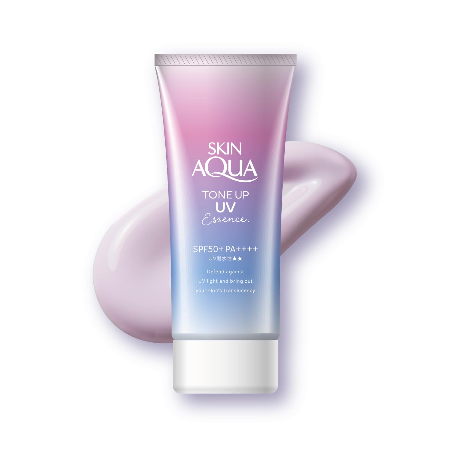 ・SPF値:SPF50+ ・PA値:PA++++ ・耐水性:スーパーウォータープルーフ(80分間にわたる耐水実験に合格) ・成分:微細ストロボパール、ヒアルロン酸Na、リン酸アスコルビルMg、クダモノトケイソウ果実エキス、プルーン分解物、イ...