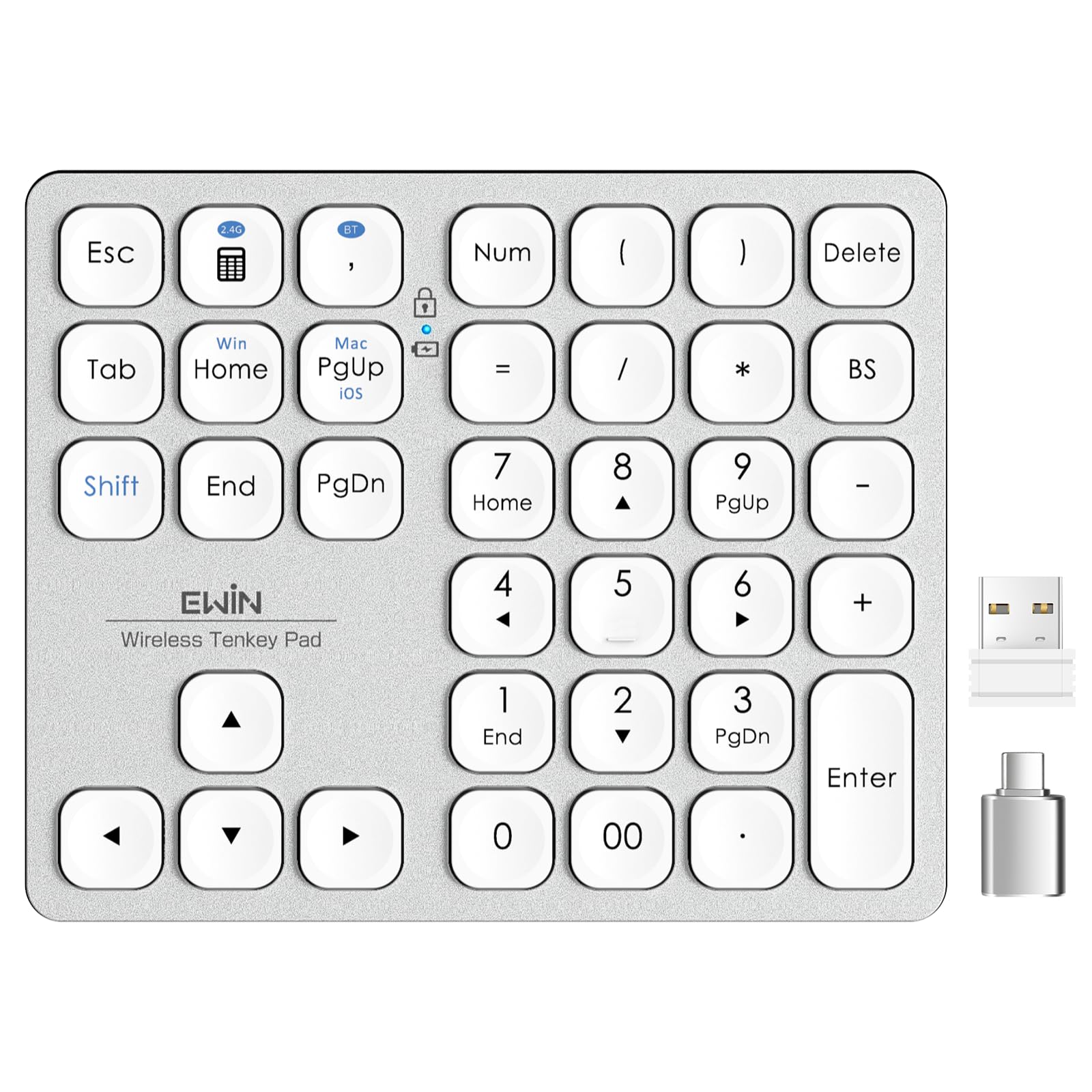 ・接続方式:Bluetooth / 2.4GHzワイヤレス ・接続台数:2台 ・キー数:37キー ・キータイプ:パンタグラフ式 ・対応OS:iOS、iPadOS、Mac、Android、Chrome OS、Windows 8/10/11 ・...