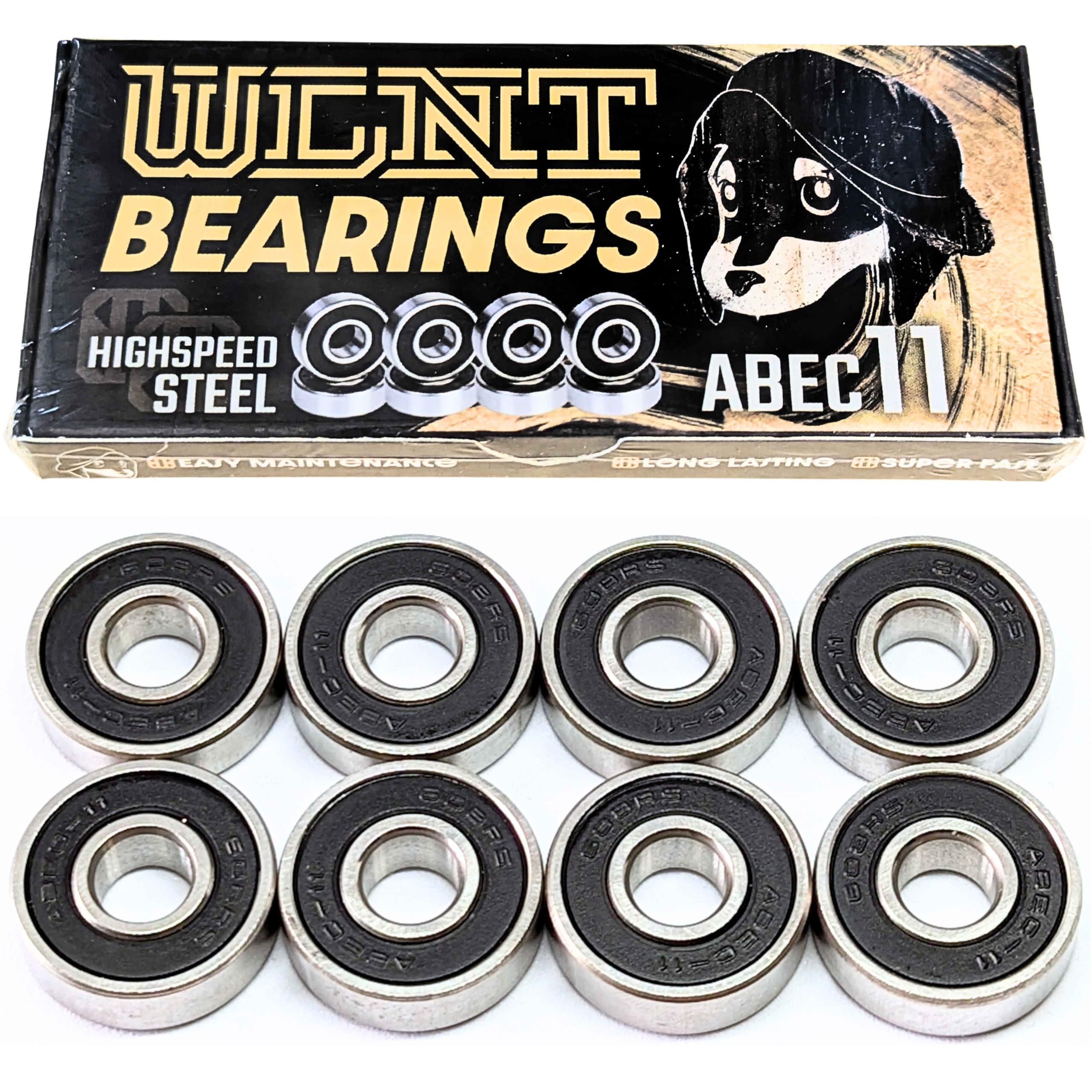 ・規格:ABEC11/ABEC9/ABEC7 ・オイル:低粘度ルーブ