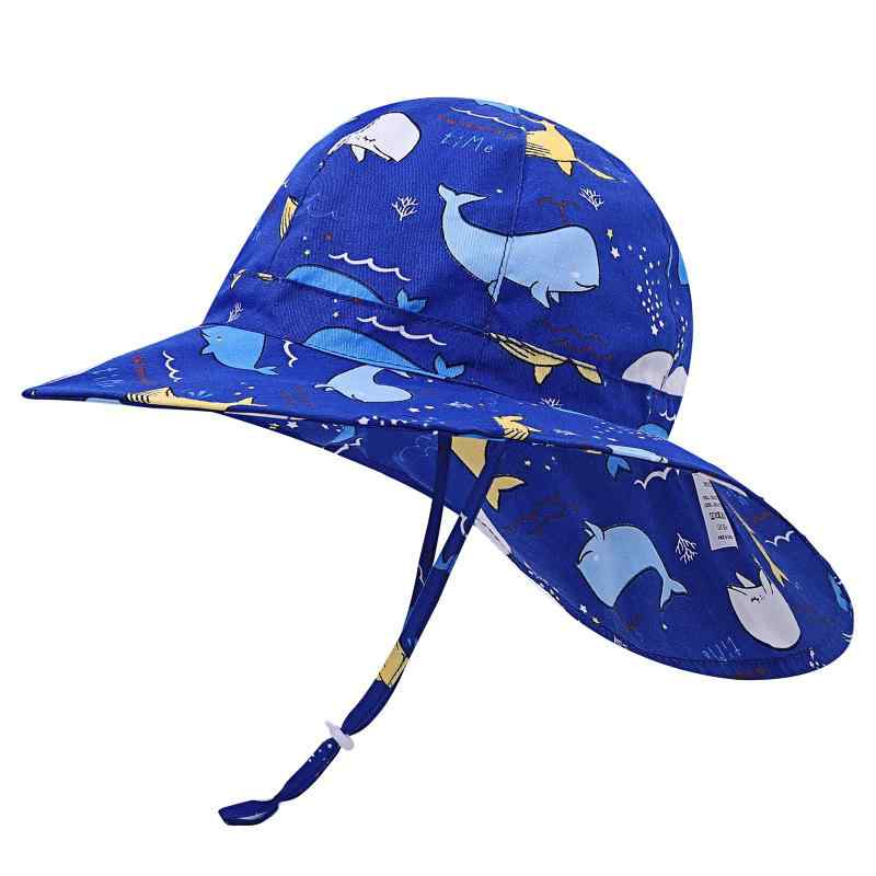 [MK MATT KEELY] 日よけ帽子 サファリハット ベビー キッズ 女の子 男の子 アウトドアハット uvカット UPF50+ サンハット 調節紐付き つば広 子供 可愛い 夏 保育園 0~6歳
