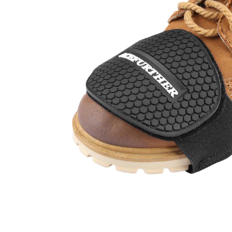 サムコス シフトガード バイク用 プロテクターパッド 保護カバー 改良高品質 耐摩耗性向上 シフトパッド 抜け落ちにくい 滑り止め 傷から靴を守る で取り付け簡易