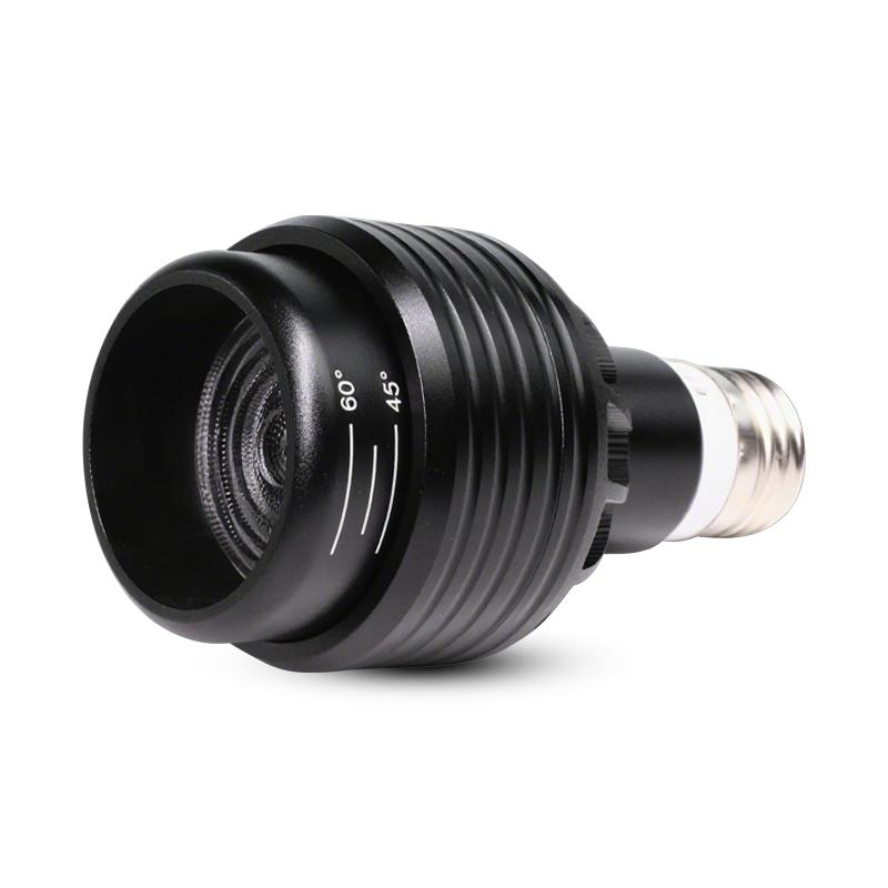 SPAHER 植物育成ライト 15W LED E26口金 フルスペクトル 高演色性 高PPFD ビーム角度調節 室内園芸用 水耕栽培