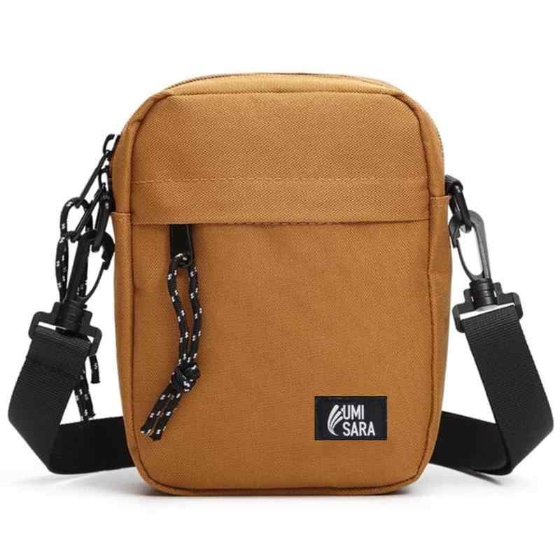 [UMISARA] ミニショルダーバッグ サコッシュ 携帯バッグ スマホポーチ 軽量 無地 撥水 貴重品入れ 5000必要最小限のサイズ、買い物から旅行先で貴重品入れとして使用することも出来る、近所の公園に遊びに行くとき、散歩に出かける時、...