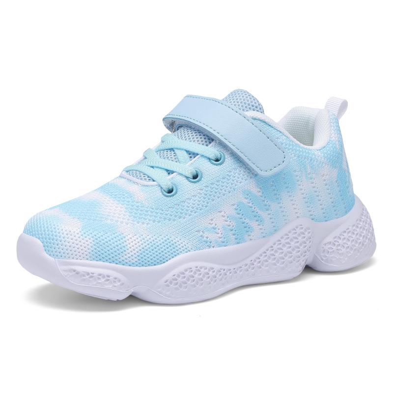 [Badurdu] 女の子 スニーカー キッズ 男の子 軽量 子供靴 柔軟 運動靴衝撃吸収: 高弾性MDアウトソールを採用し、優れたクッション性と滑り止め効果を提供メッシュ素材: ニットメッシュアッパーは、快適性と通気性を提供し、足の臭いか...